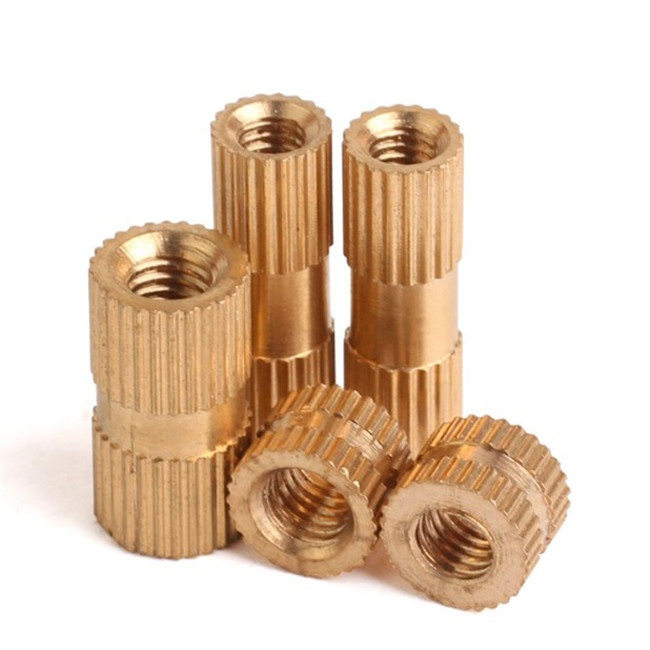 Wholesales m3 Brass Knurl Insert Nuts Threaded