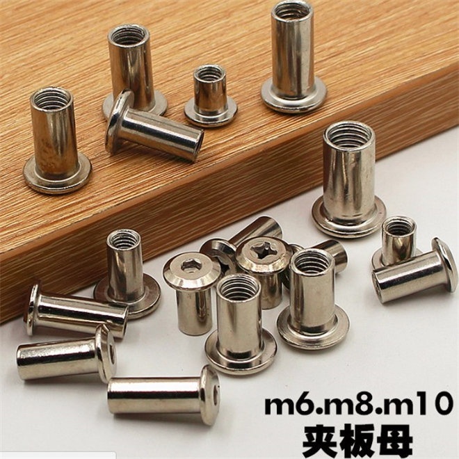 Hex Socket Sleeve Barrel Nut Furniture Connector binding nuts