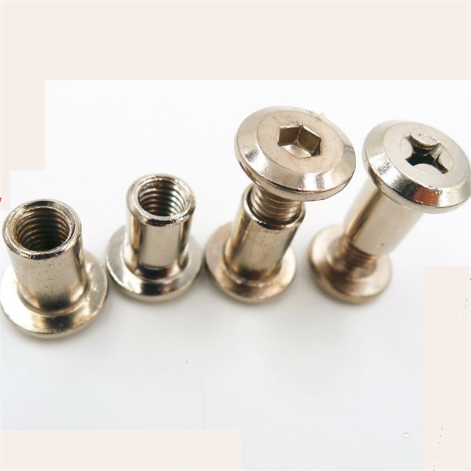 Hex Socket Sleeve Barrel Nut Furniture Connector binding nuts