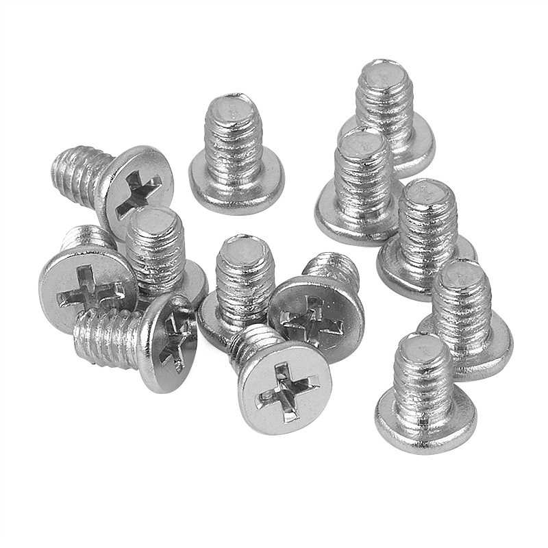 304 Stainless steel M1.6 Flat cross Head sus316 micro Self Tapping ...