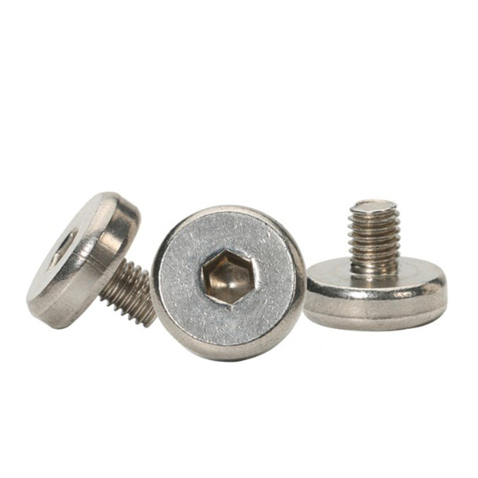 Stainless steel Socket Pan head M5x6.6 PC screw