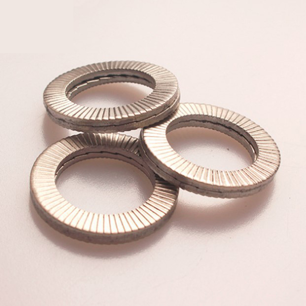 Stainless Steel 316 double fold self lock nord wedge lock washer DIN25201