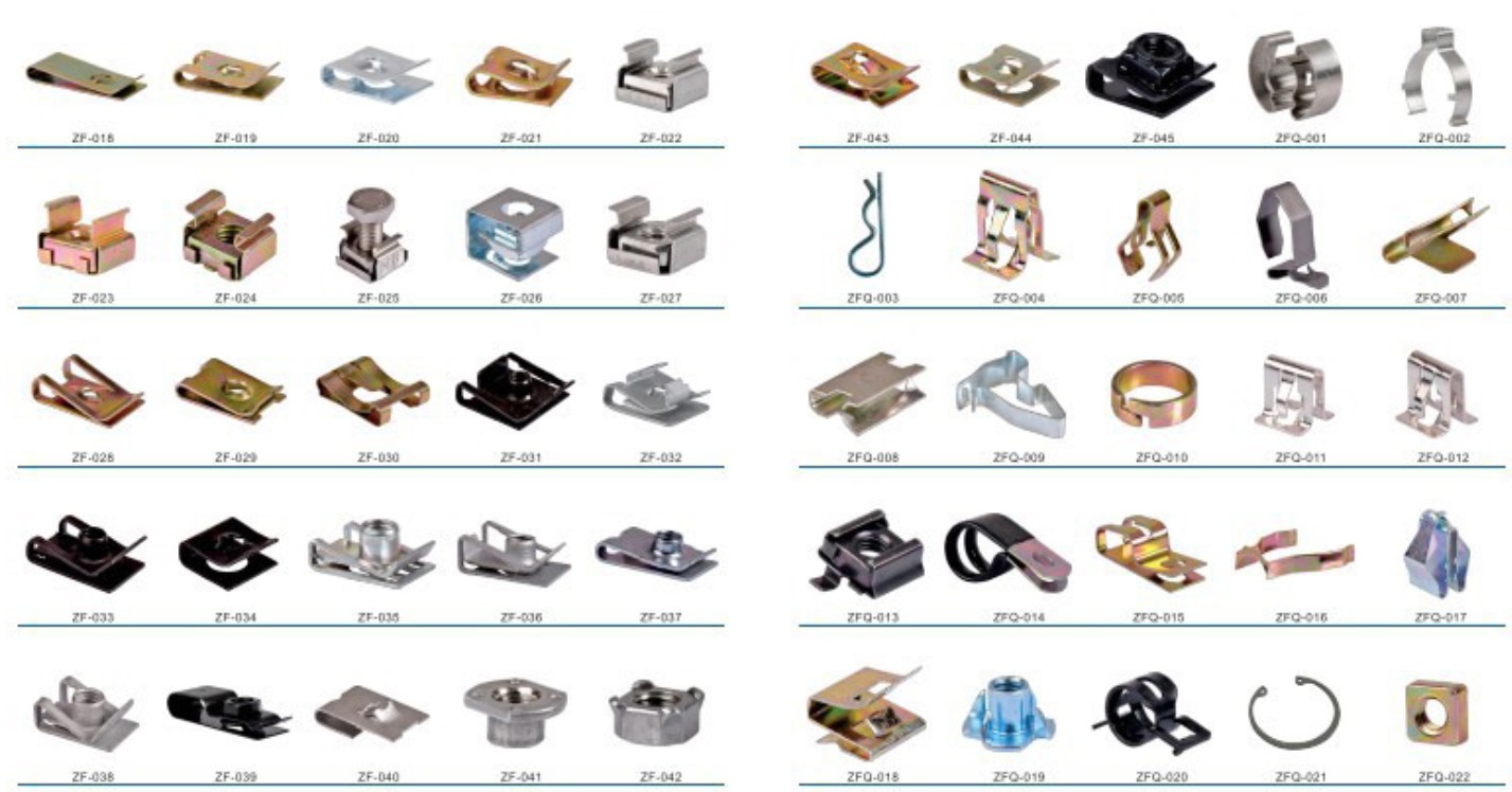 Automobile part carbon steel u clip nut